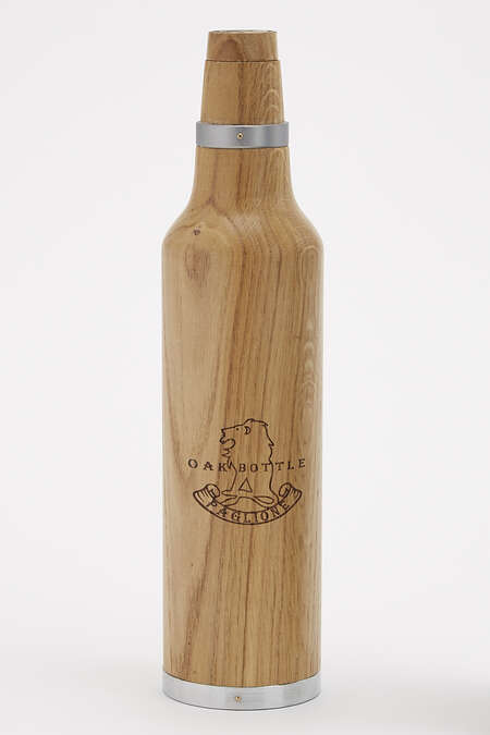 Wooden Bottle - Oak Bottle Makes Cheap Wine Taste Good - Thrillist