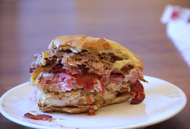 Taste Test Arby's Meat Mountain - Arby's Secret Menu Sandwich
