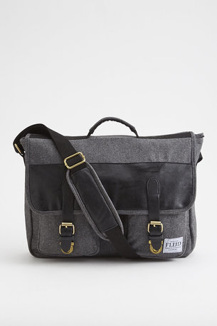 This gray wool is great to touch, but it's also tough enough to handle ...