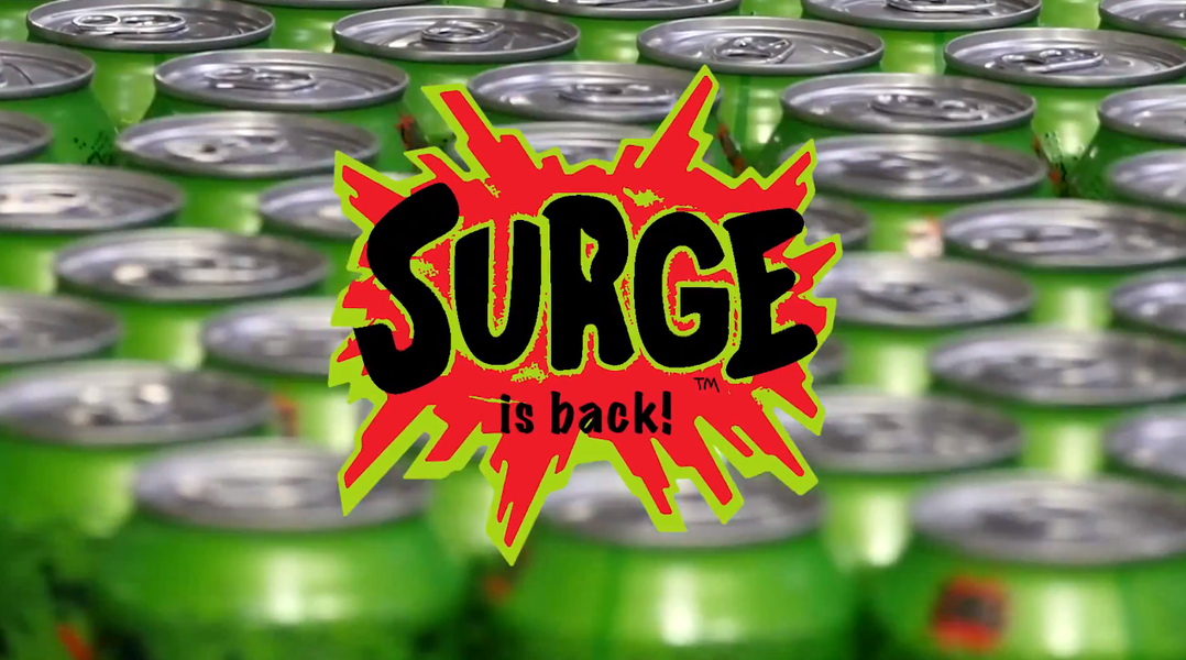 Surge Soda Is Back - Surge Available On Amazon - Thrillist