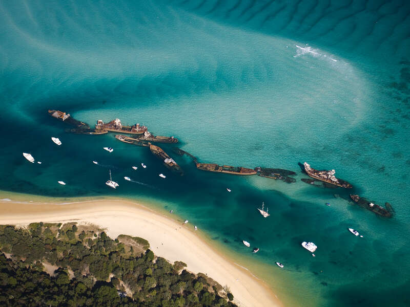 World's Coolest Wrecks - Rusted ships, trains, and tanks in the ocean ...