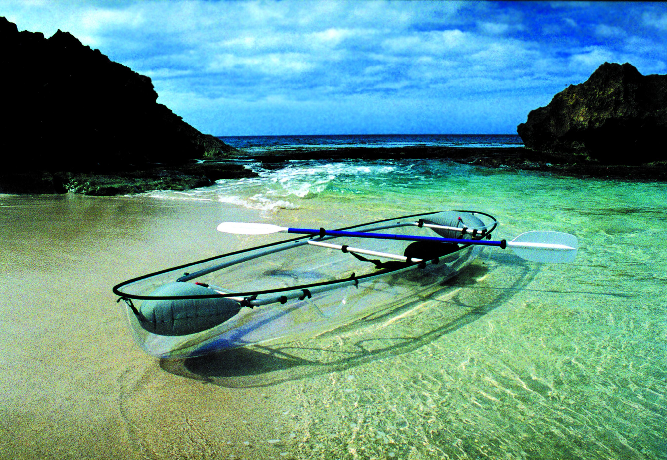 Molokini Transparent Kayak Clear Bottom
