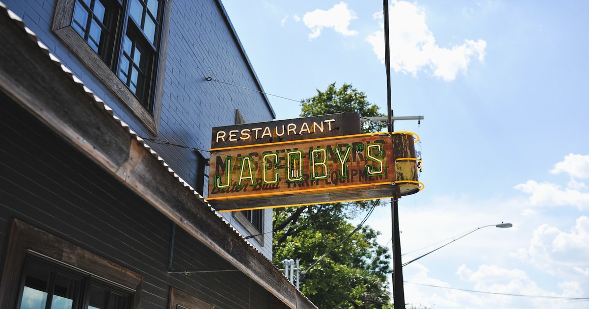 Jacoby's Restaurant & Mercantile: A Austin, TX Bar.