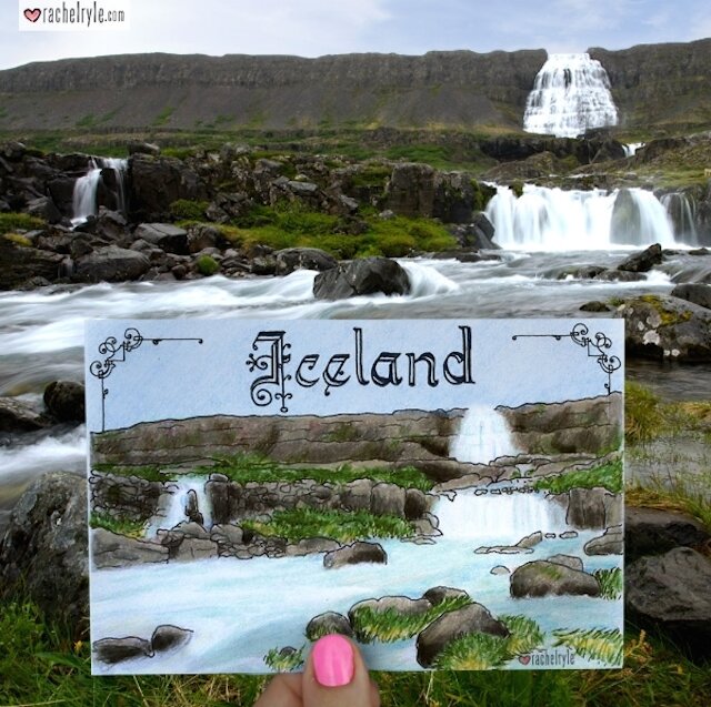 Instagram postcards of Europe - Drawings by Illustrator Rachel Ryle ...