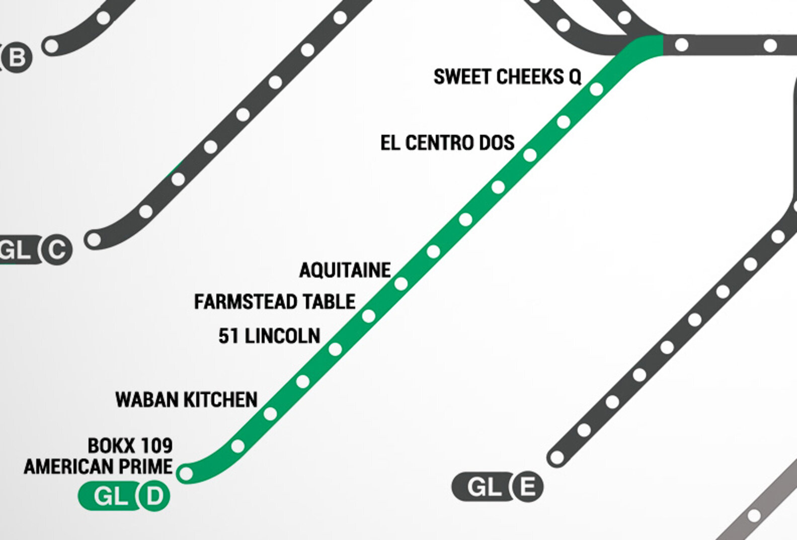 Map of Restaurants Near Boston T Stops - MBTA restaurant guide - Thrillist