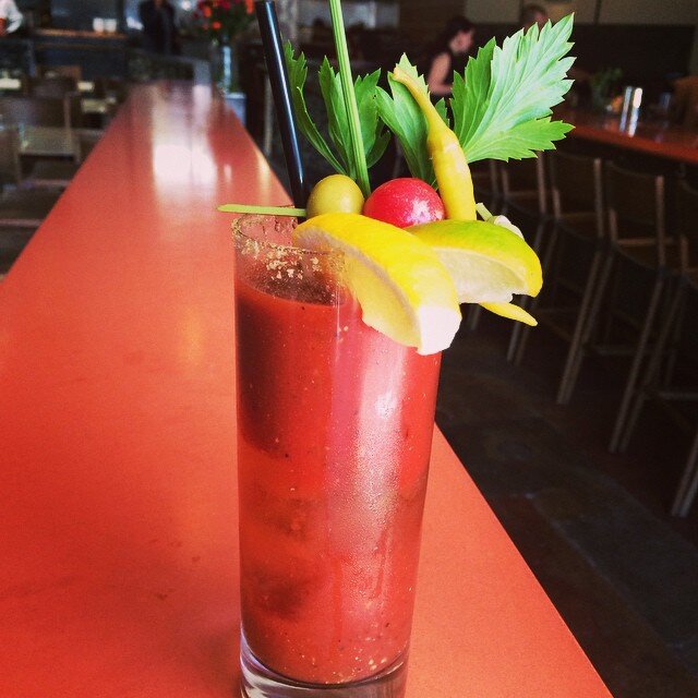 Shakewell Restaurant Oakland Brunch Octopus Hot Dog - Octodog SF ...