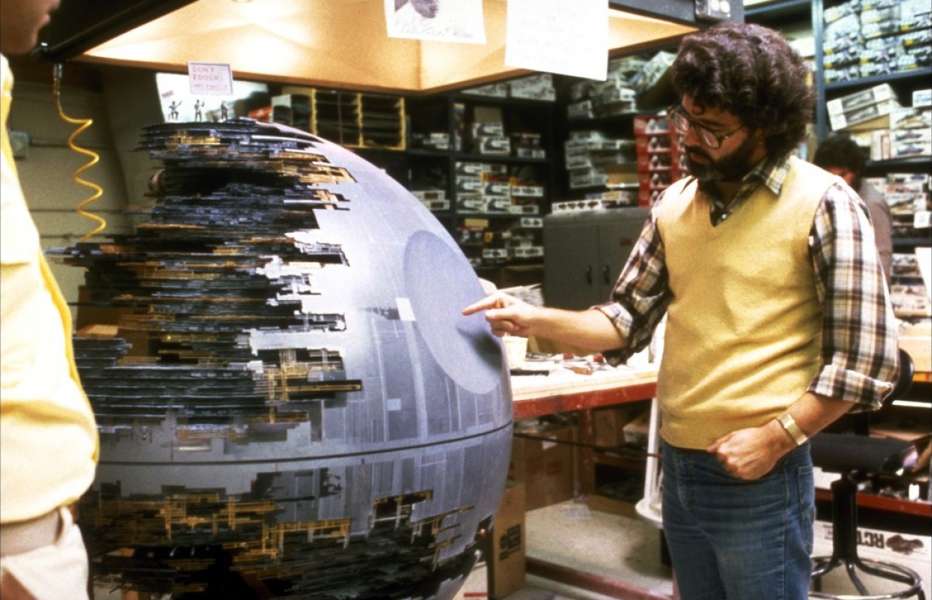 Behind The Scenes Photos From Star Wars Return Of The Jedi - Thrillist