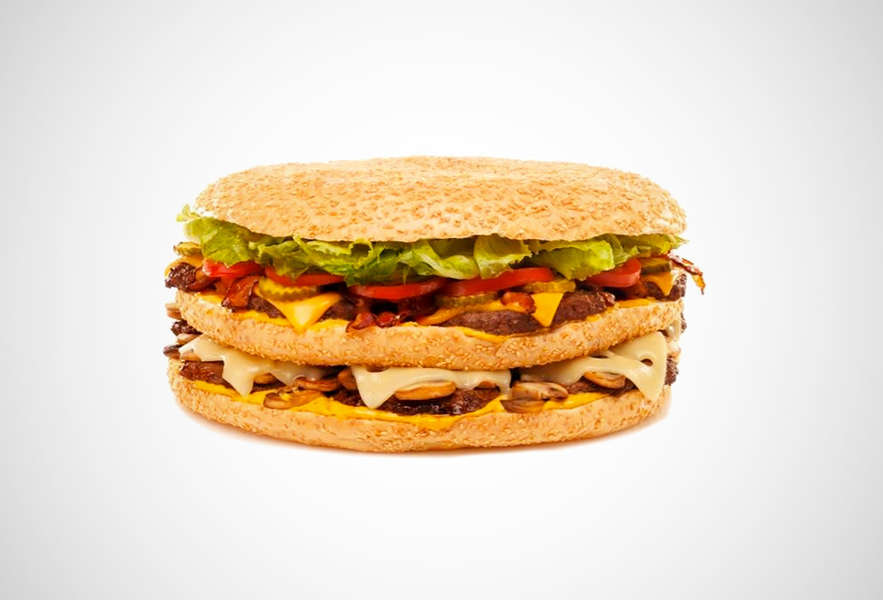 Best NBA Concession Burger - Hugo's Boss Burger - Thrillist