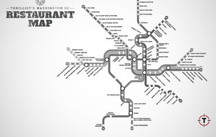 DC Metro Restaurant Map - Washington restaurants near stations - Thrillist