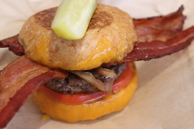 The Melt SF Menu Additions - Burgers Melts Fries Wine - Thrillist