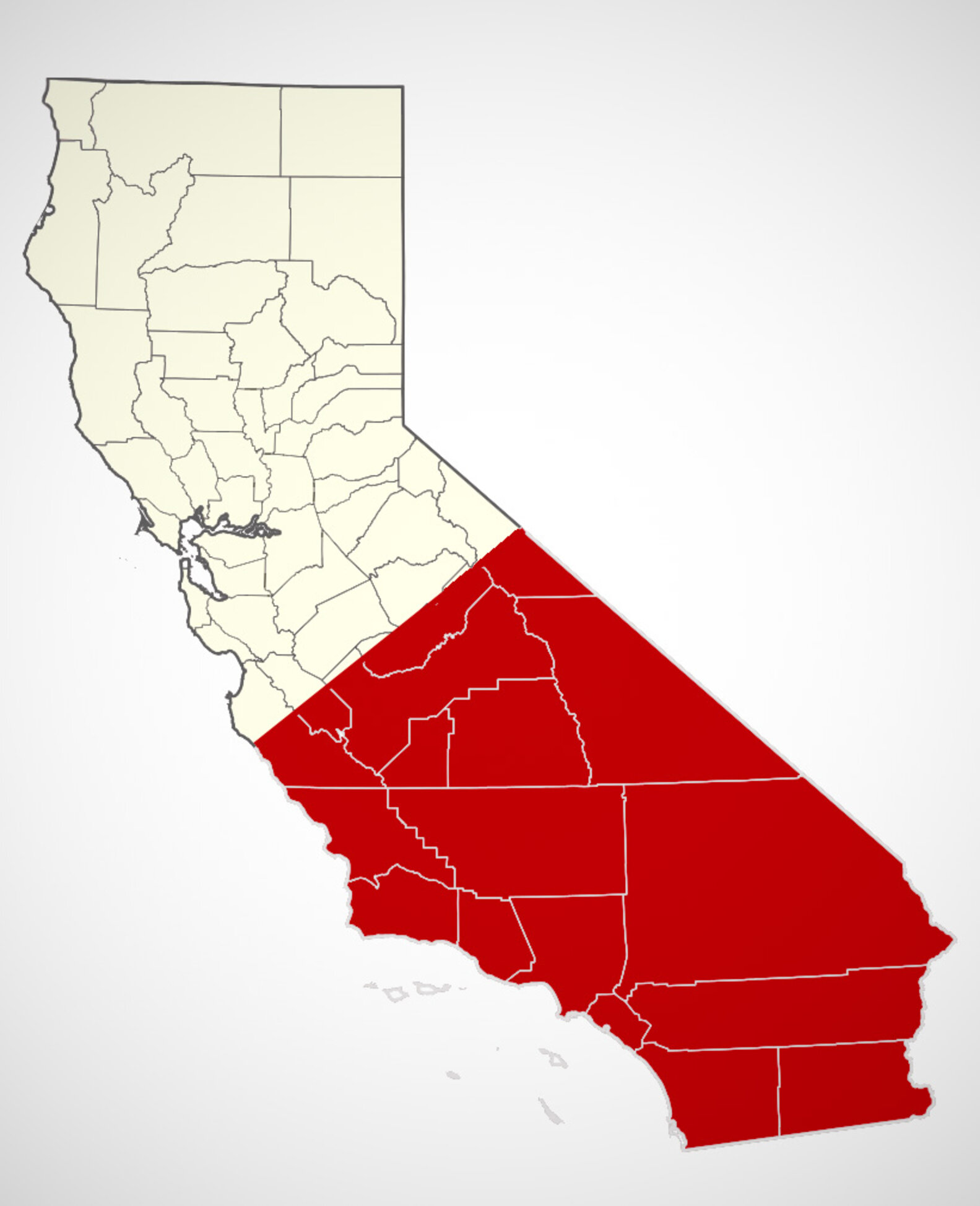 US States Split In Half: California, Texas, And Virginia Should All ...