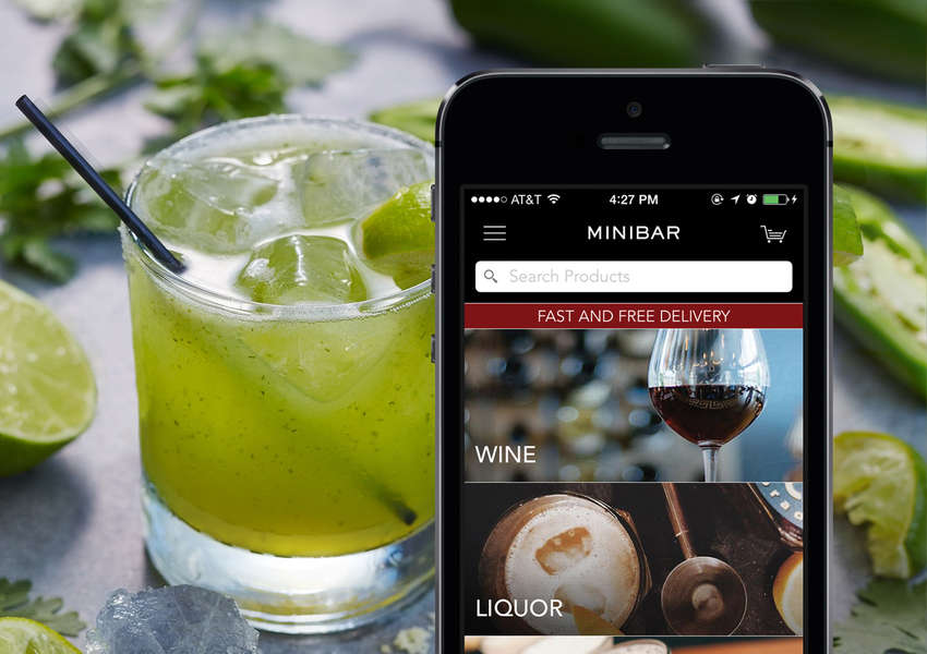 Minibar Free Delivery Beer Wine Liquor - San Francisco - Thrillist