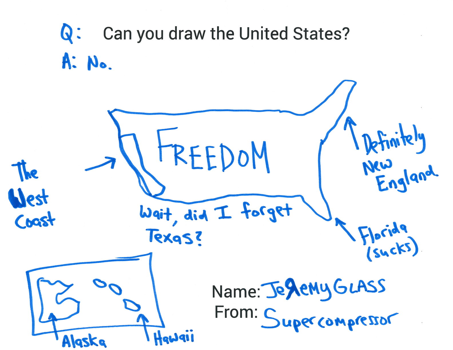 Can You Draw All 50 US States? - Thrillist