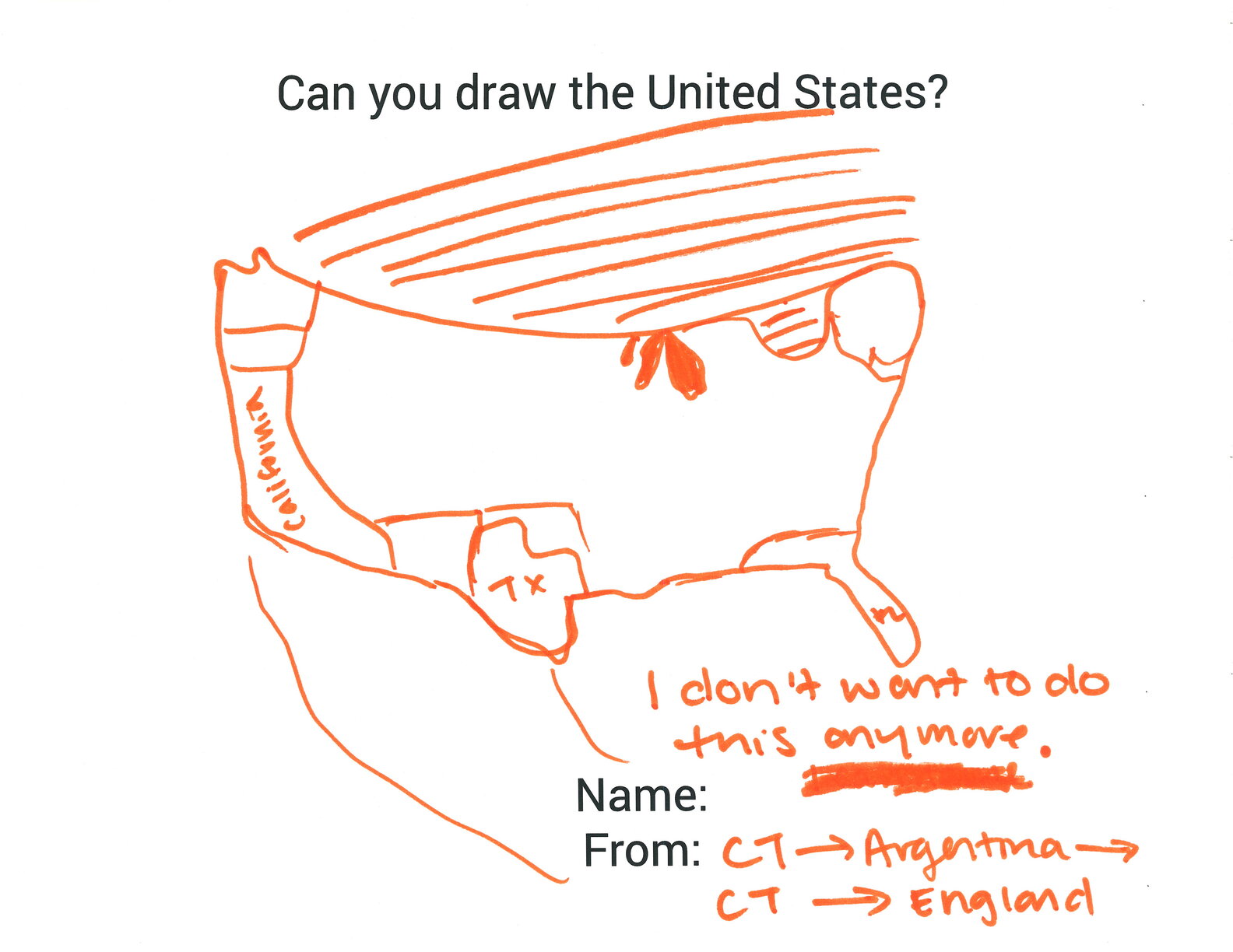 Can You Draw All 50 US States? - Thrillist