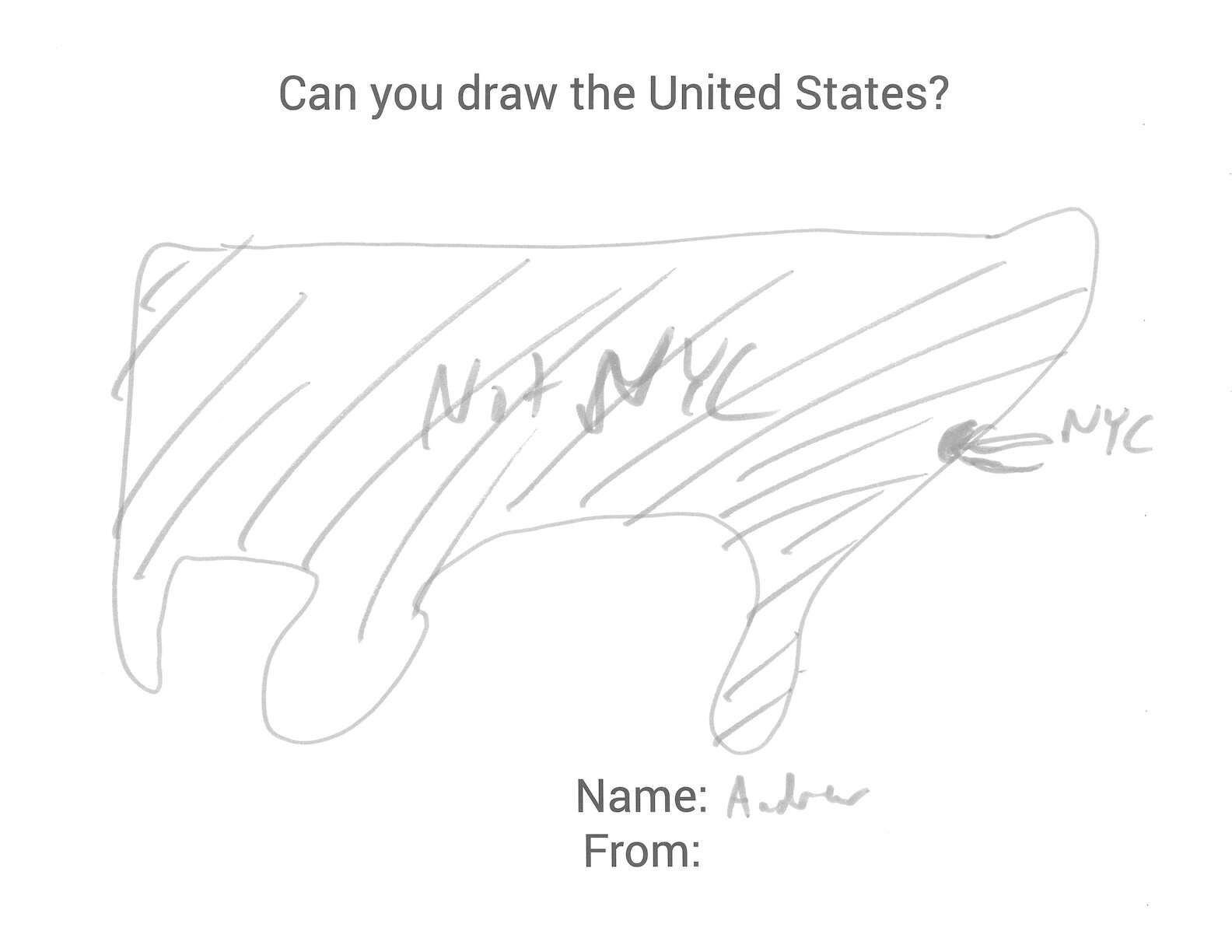 Can You Draw All 50 US States? - Thrillist