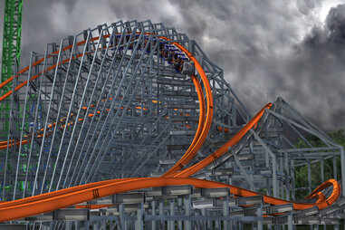 Six Flags New England's faster Wicked Cyclone ride is opening summer ...
