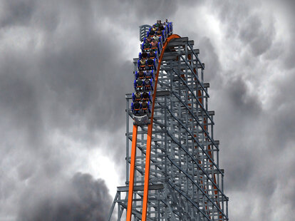 Six Flags New England's faster Wicked Cyclone ride is opening summer ...