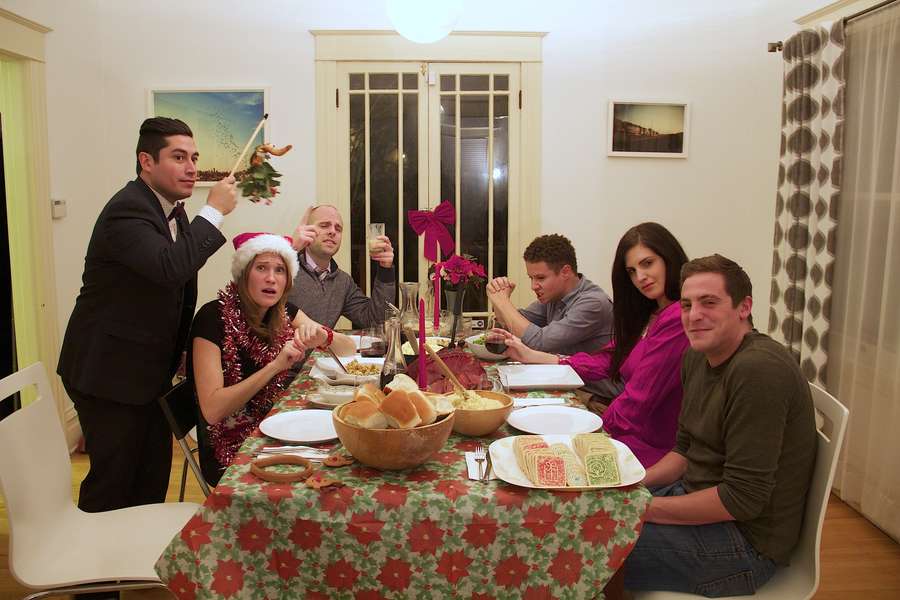 Worst Holiday Dinner Party Guests & Christmas Stereotypes - Thrillist