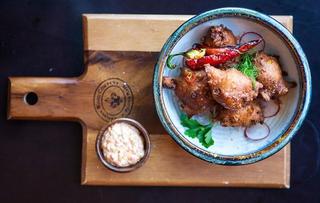 Upstairs Rooftop Lounge at Ace Hotel: A Los Angeles, CA Bar.