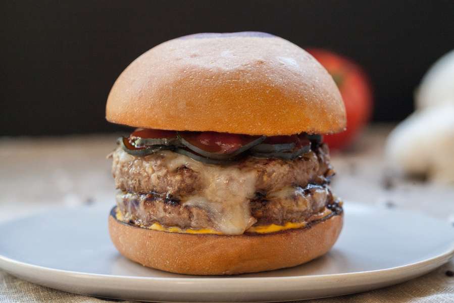 Umami Burger Double Double Throwback Burger - LA - Thrillist
