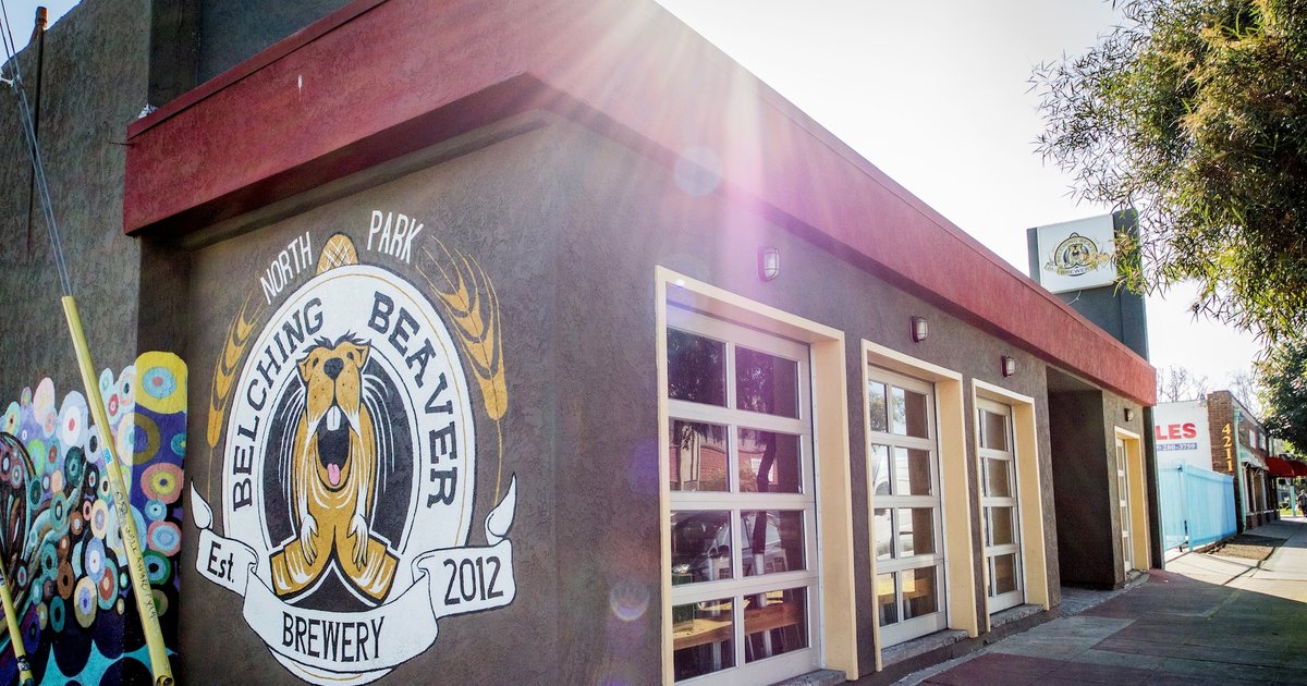 Belching Beaver Brewery: A San Diego, CA Bar.
