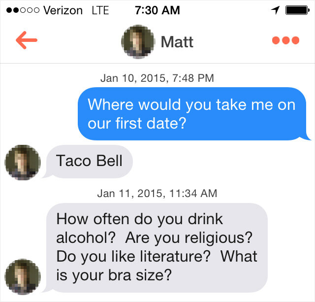 What Happens When You Ask 100 NYC Guys Out On Tinder Dates - Thrillist