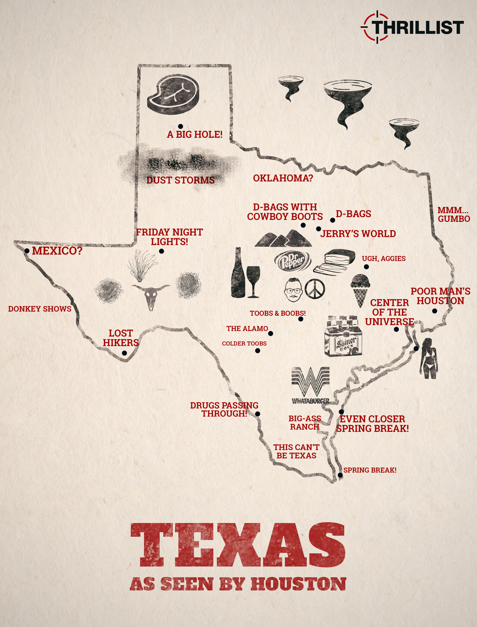 Texas As Seen By Houston - Thrillist