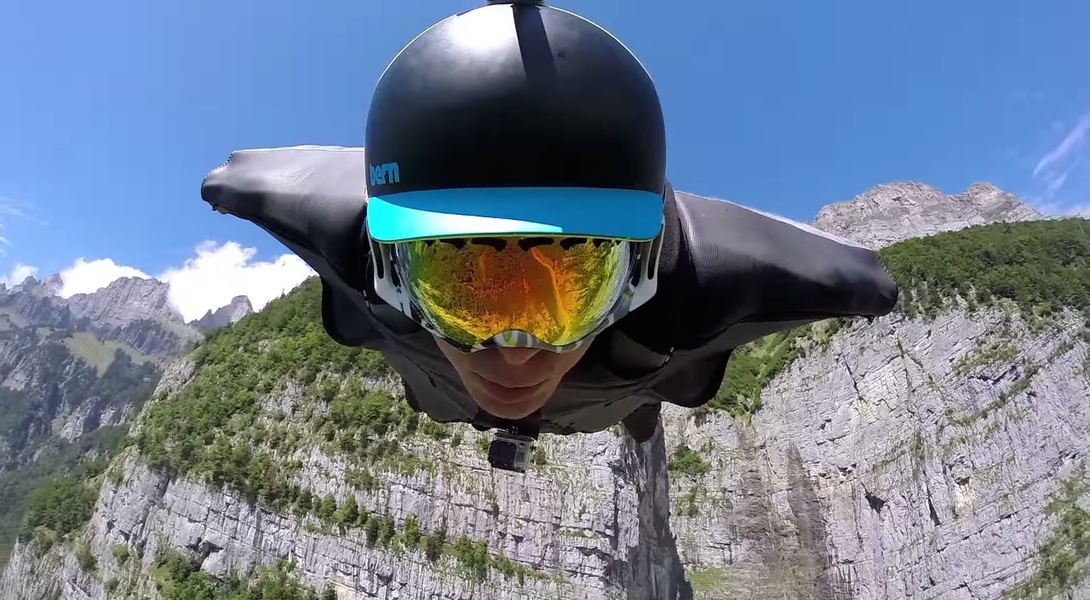 Brandon Mikesell Flies Over The Swiss Alps In Wingsuit [Video] - Thrillist