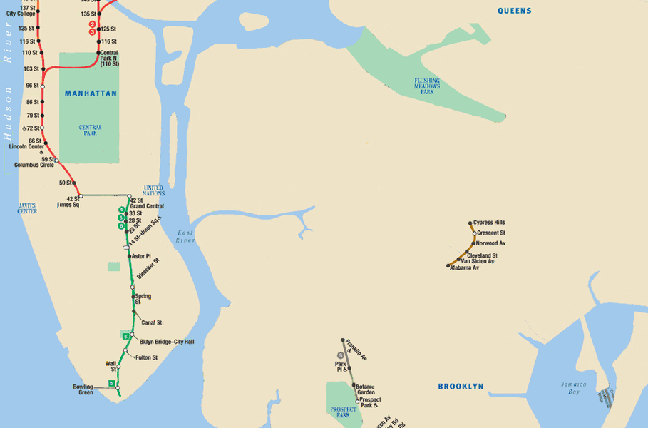 Watch the Rise of the NYC Subway System On This Animated Map - Thrillist