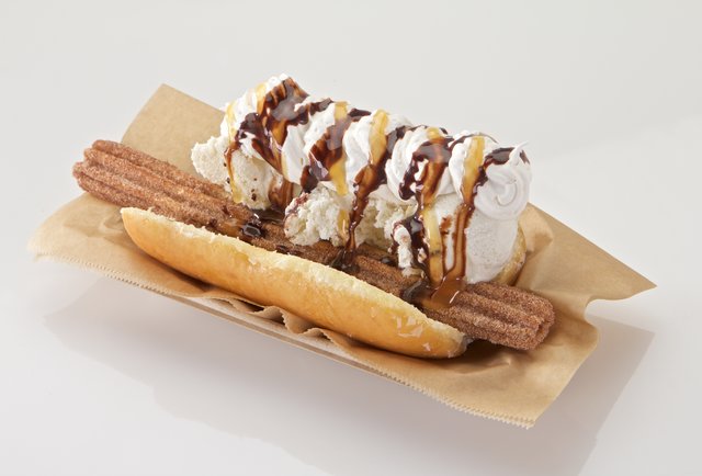Churro Dog at Arizona Diamondbacks Chase Stadium
