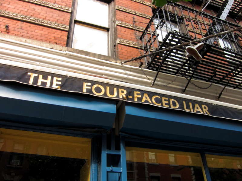 The Four-Faced Liar: A Bar in New York, NY - Thrillist