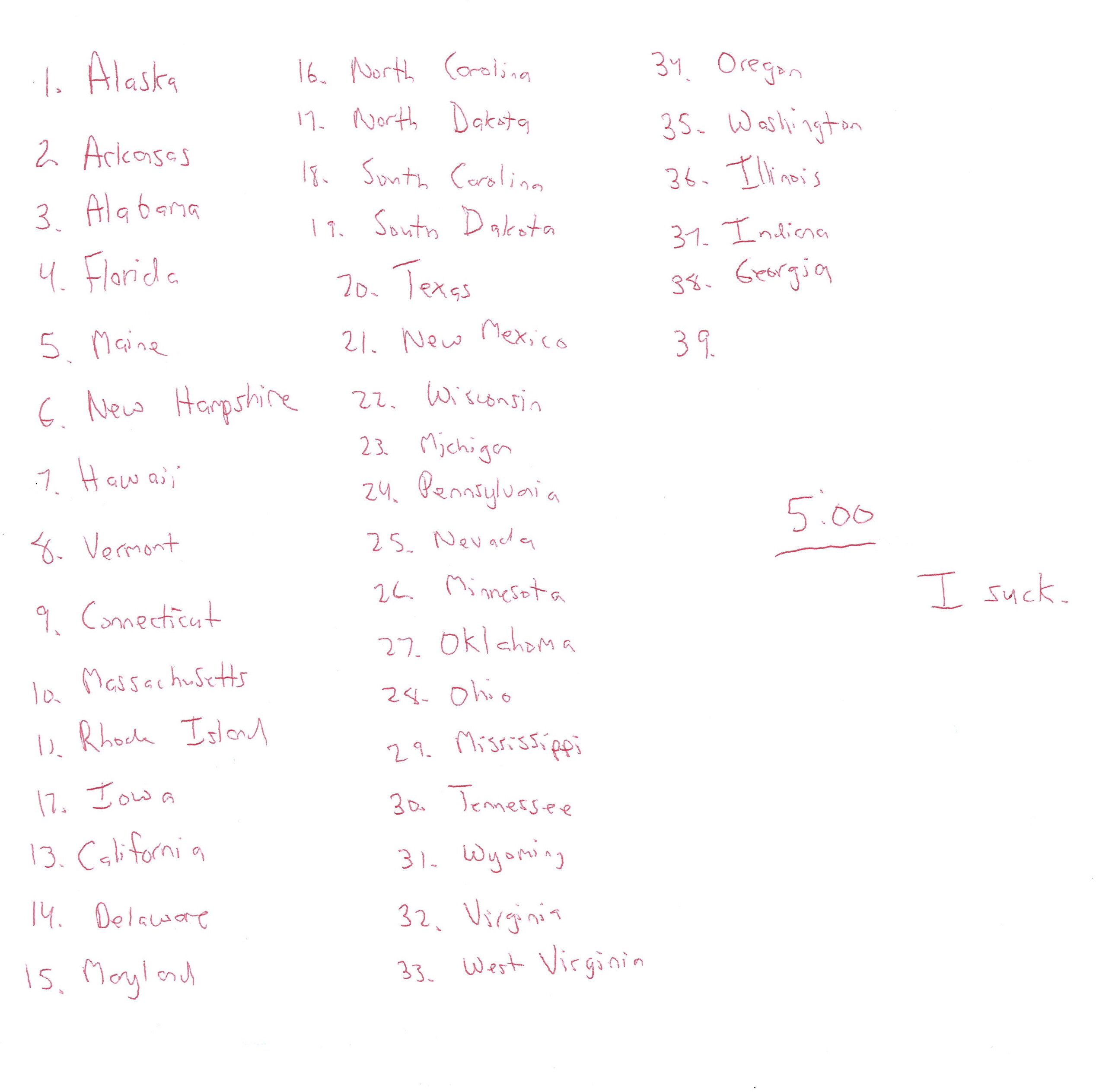 Which Is The Most Forgotten State in America? 50 States of America Quiz ...