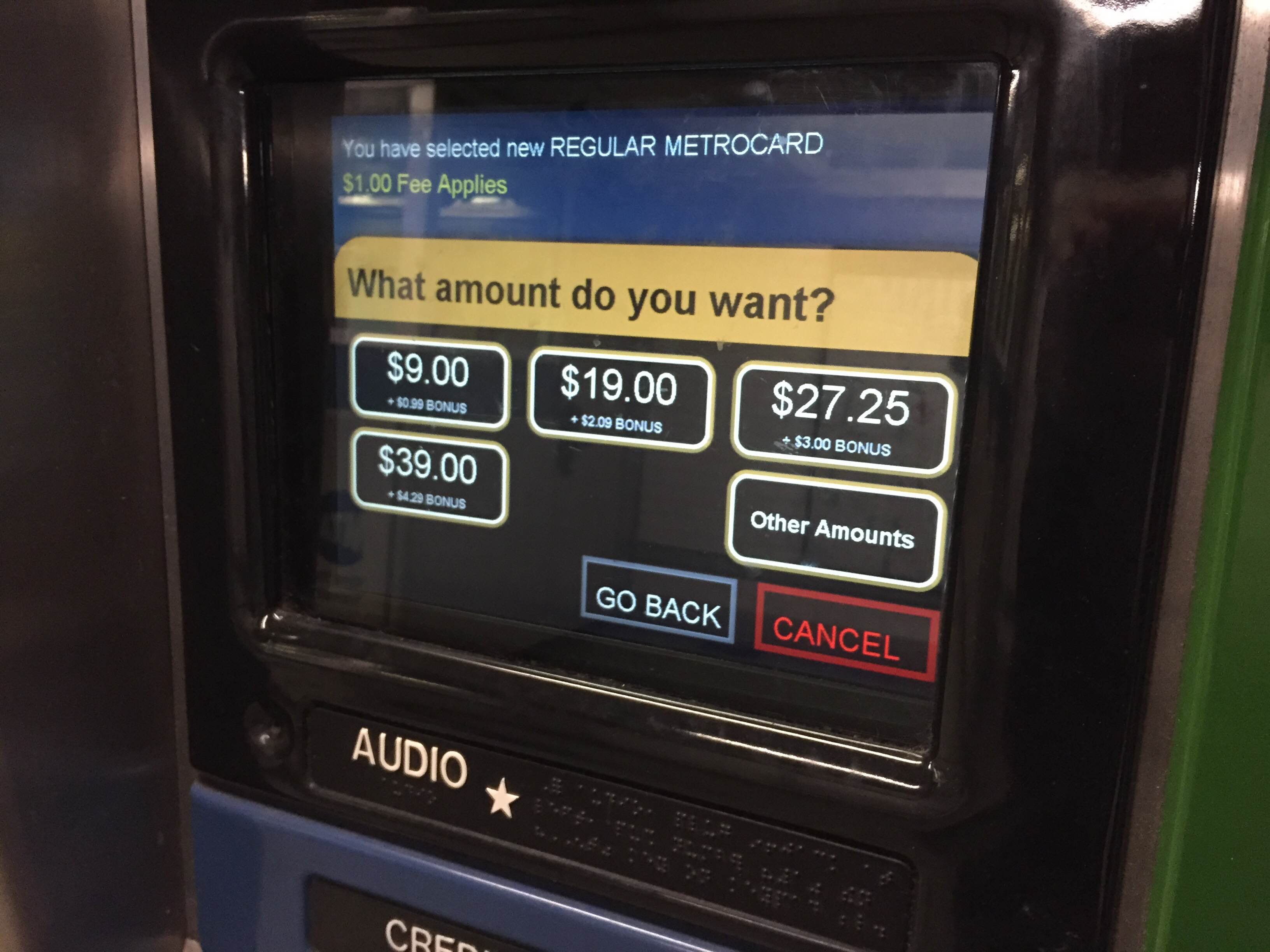 MTA MetroCard Machines Reject The Idea Of Currency R/nyc, 45% OFF