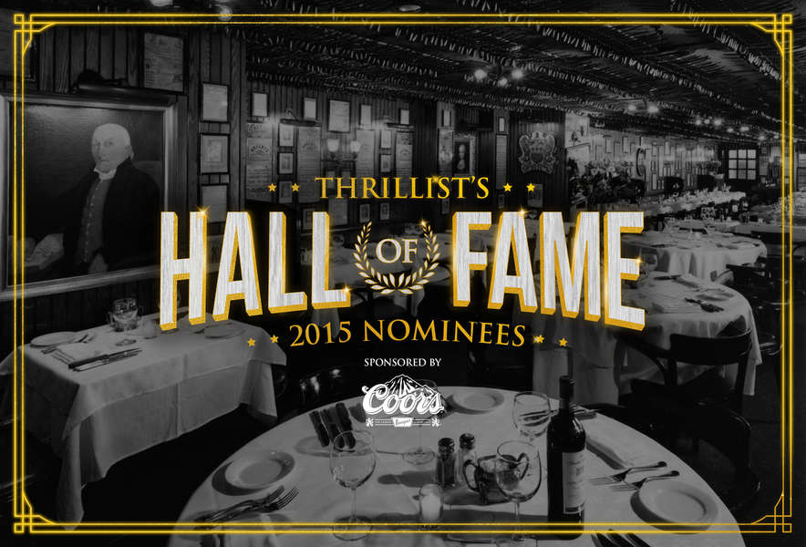 Thrillist Food and Drink Hall of Fame - NYC 2015 Nominees