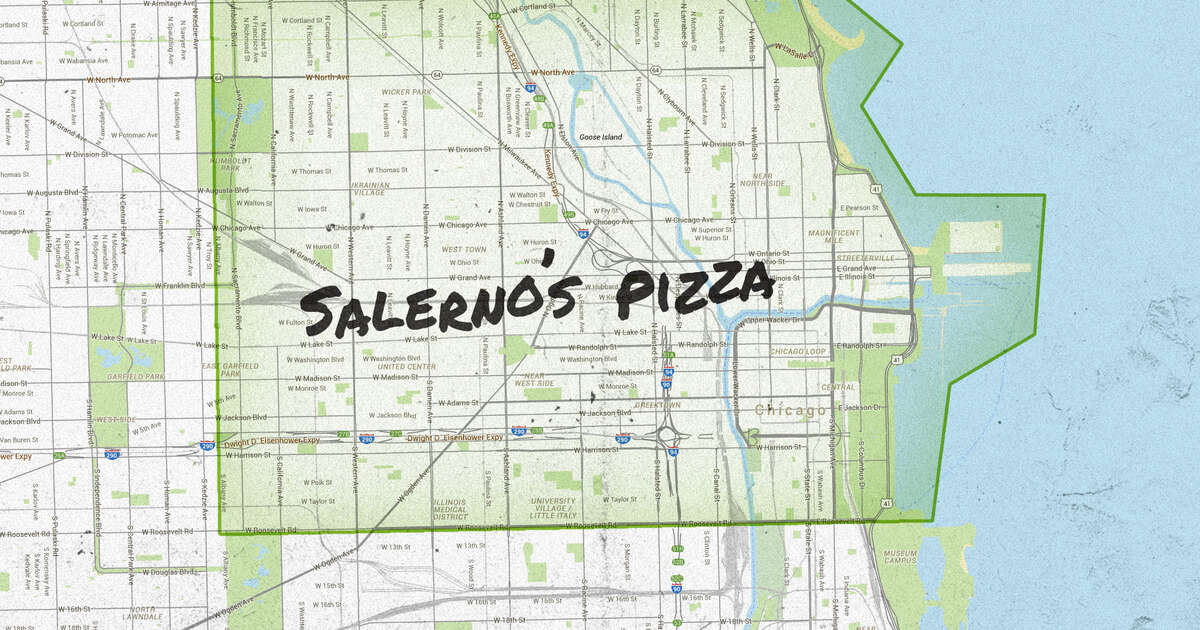 Chicago Pizza Delivery Map - Piece Salernos Pequods and More - Thrillist