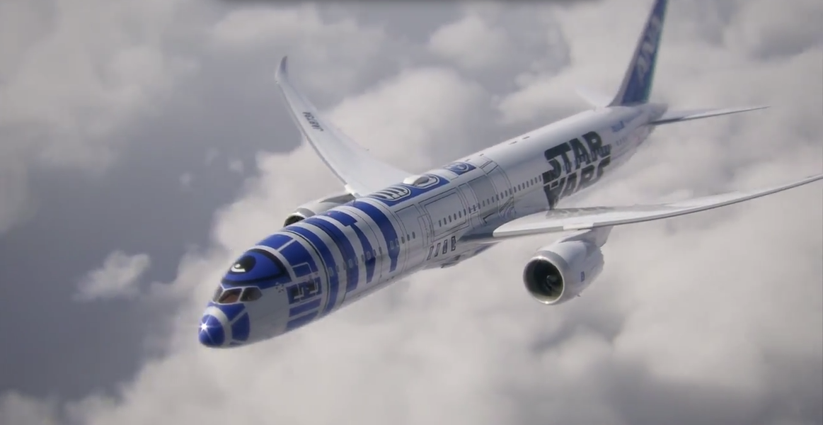 R2D2 Star Wars Jet Announced By All Nippon Airways - Thrillist