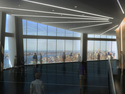 Elevator To 1 WTC's Observatory Is A Ride Through 515 Years Of History ...