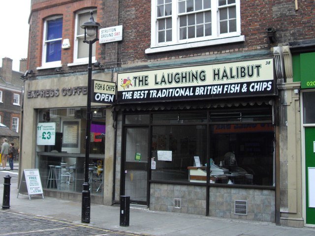 The Laughing Halibut: A London, United Kingdom Restaurant.