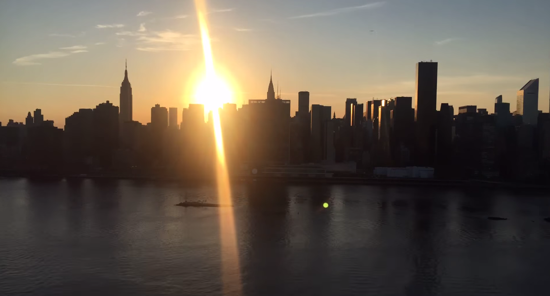 This Time-Lapse Video Captures a Gorgeous Sunset Over Manhattan - Thrillist