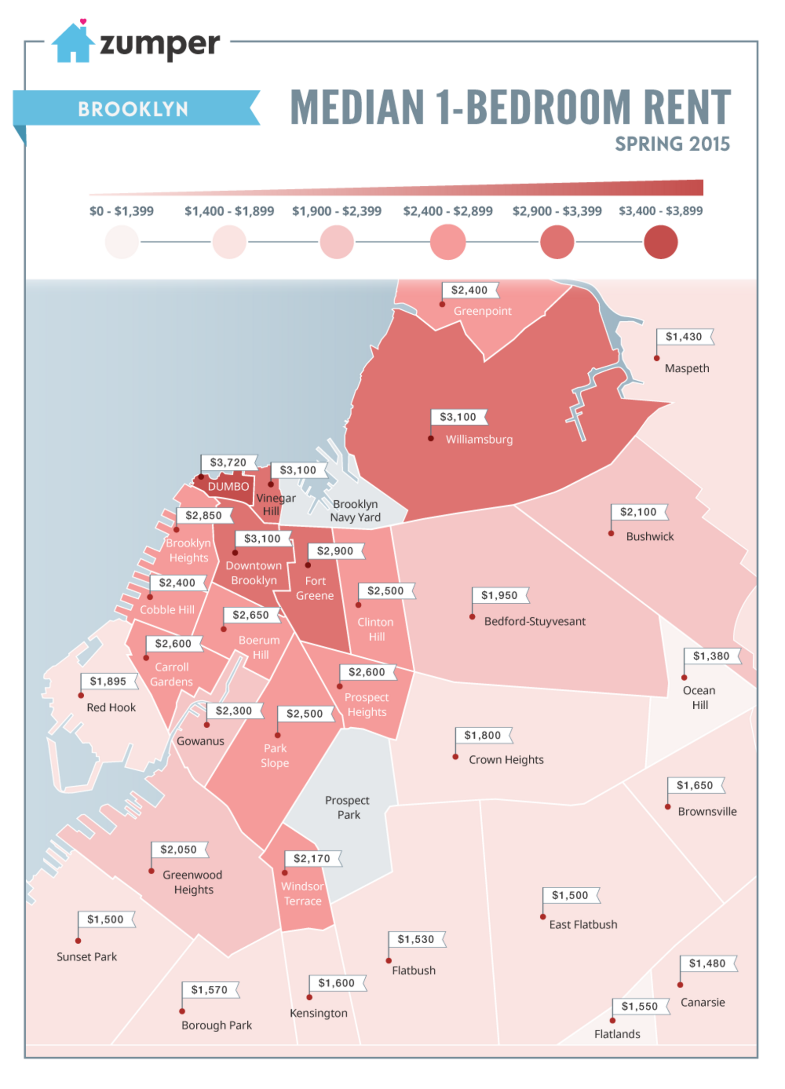 Maps Show the Totally-Insane Rents in NYC Neighborhoods - Thrillist