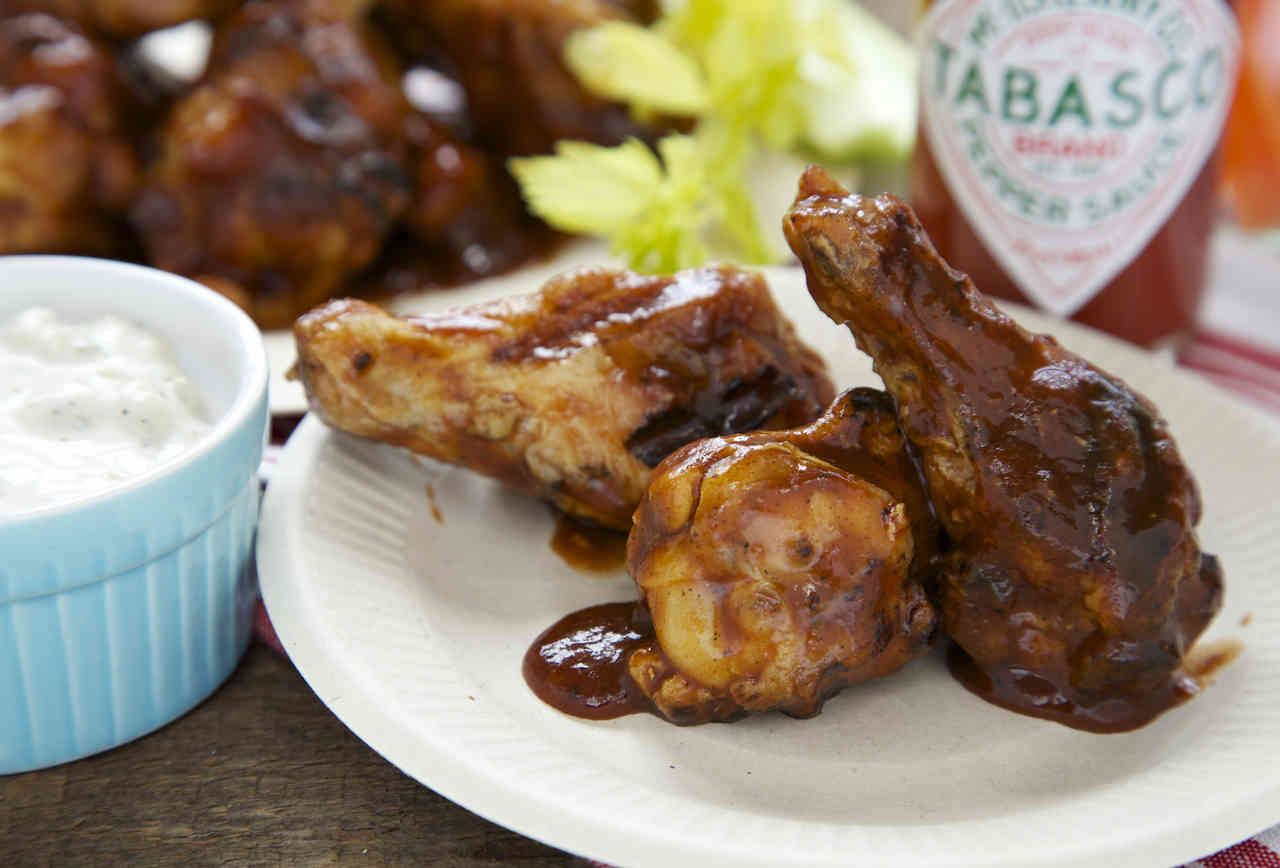 Fast & Spicy Grilled BBQ Wings