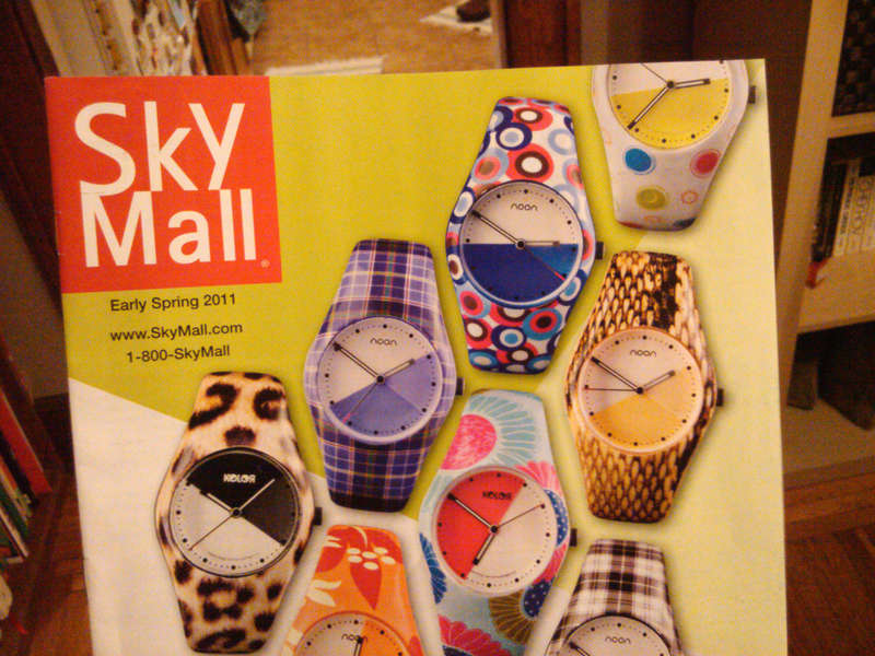 SkyMall Making a Triumphant Return to a Seatback Near You - Thrillist