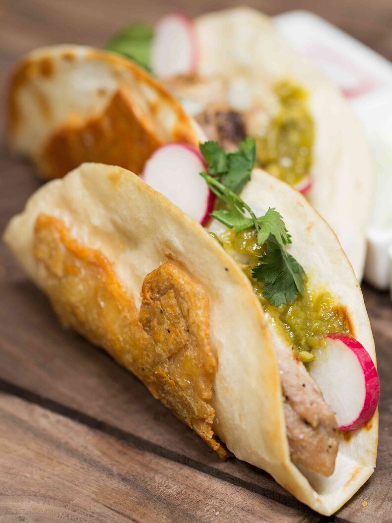 Chicken Skin Tacos - Thrillist Recipes