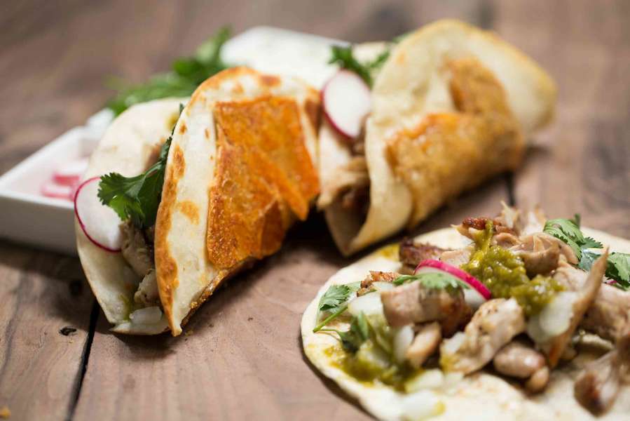 Chicken Skin Tacos - Thrillist Recipes