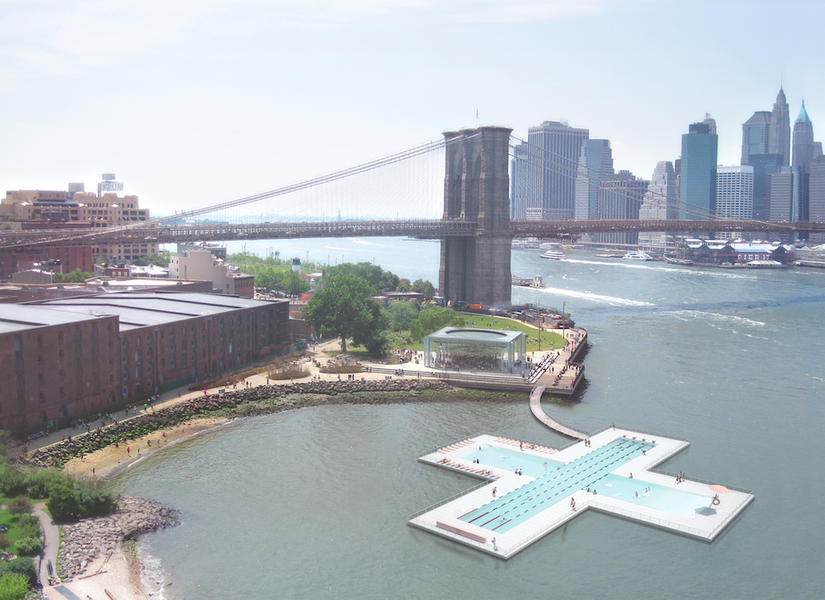 NYC's Crazy Floating Pool Is Eyeing Potential Sites on the Hudson, East ...