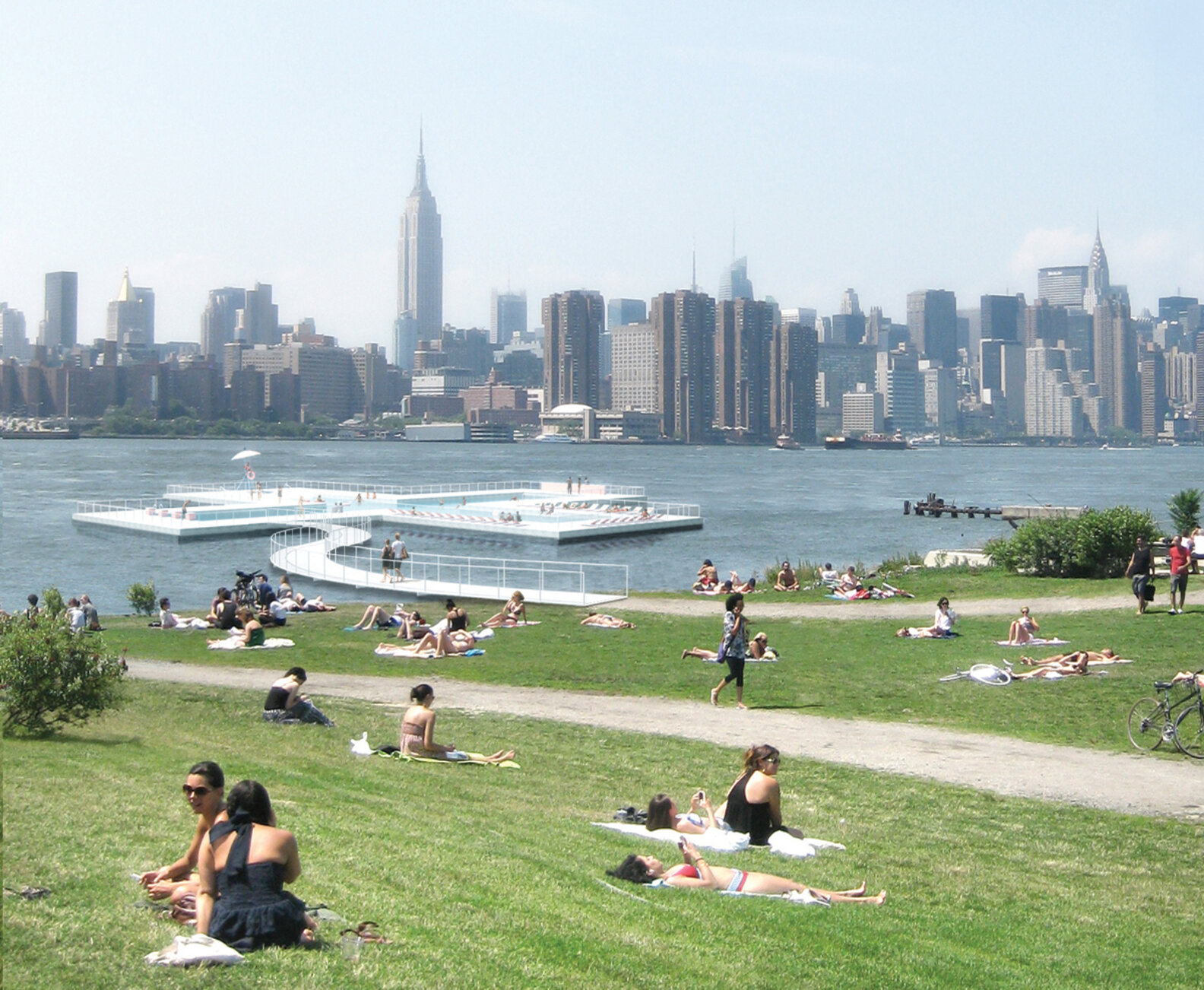 NYC's Crazy Floating Pool Is Eyeing Potential Sites on the Hudson, East ...