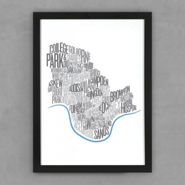 Font Maps - Own - Thrillist London