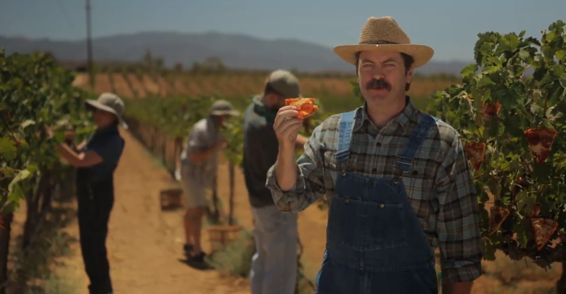 Nick Offerman's Pizza Farm - Funny or Die Video - Thrillist