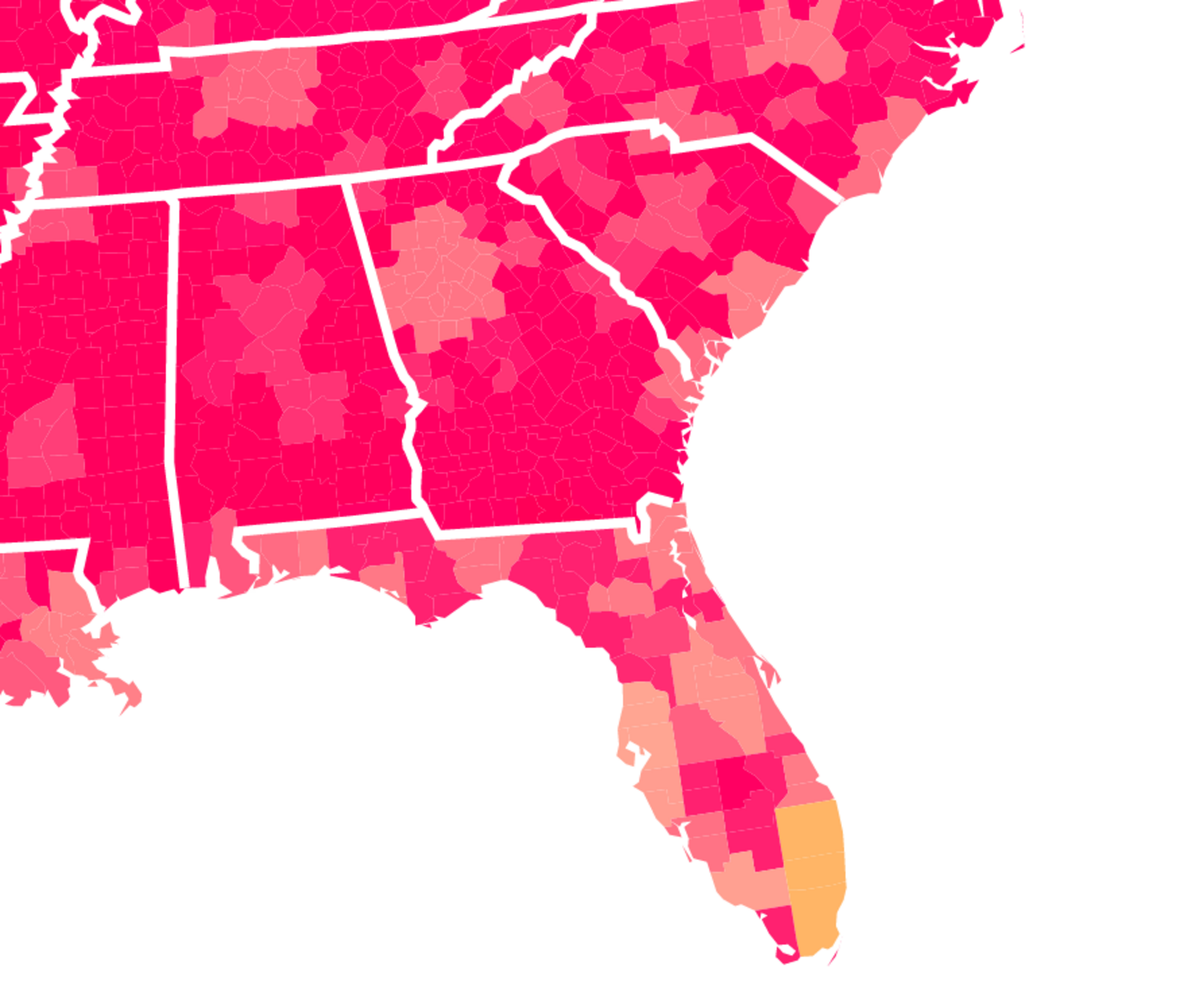 Cost of Living Map: Purchasing Power of $100 in Every Major US City and ...