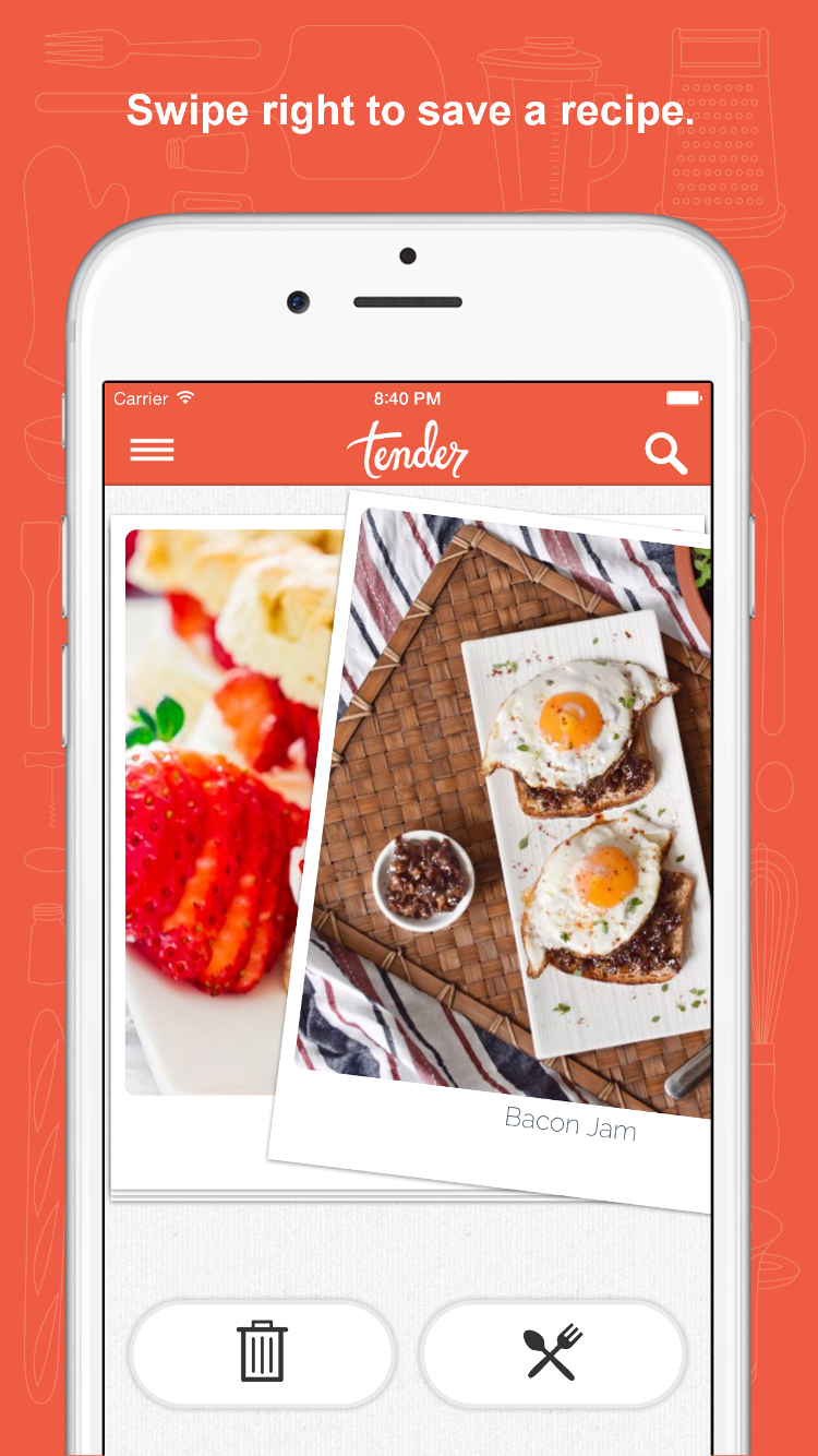 Tender App - Tinder for Food Is Finally Here - Thrillist